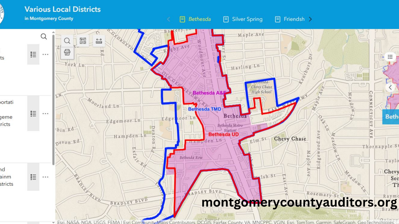 Montgomery County OH GIS Mapping System Explained