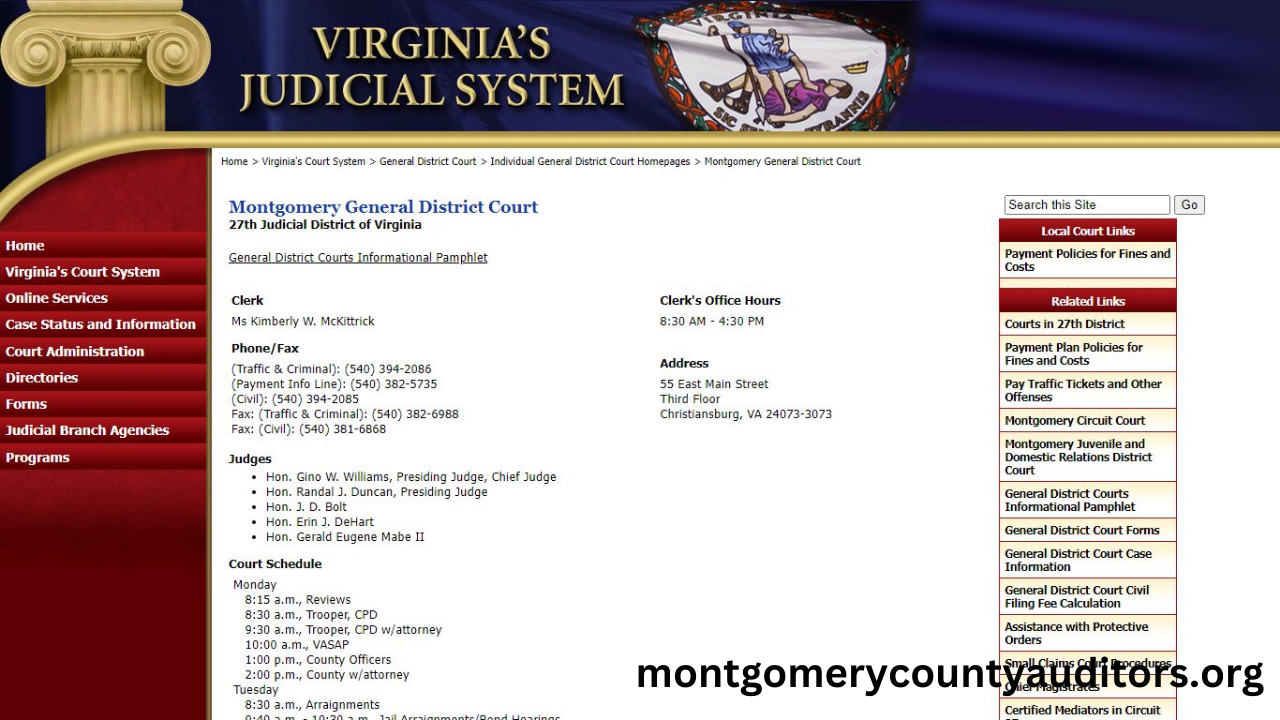 How to Track Court Case Progress in Montgomery County Ohio